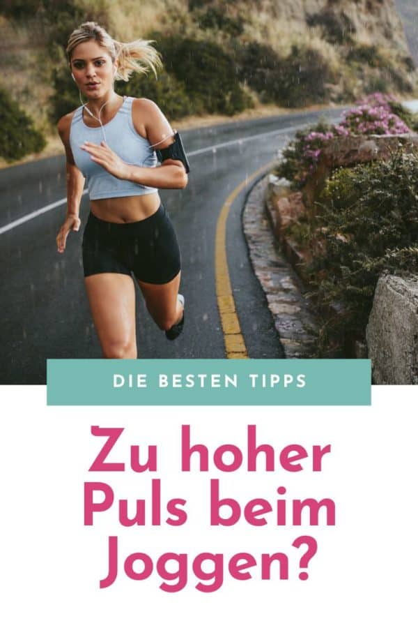 Hoher Puls beim Joggen - so kriegst du ihn in den Griff